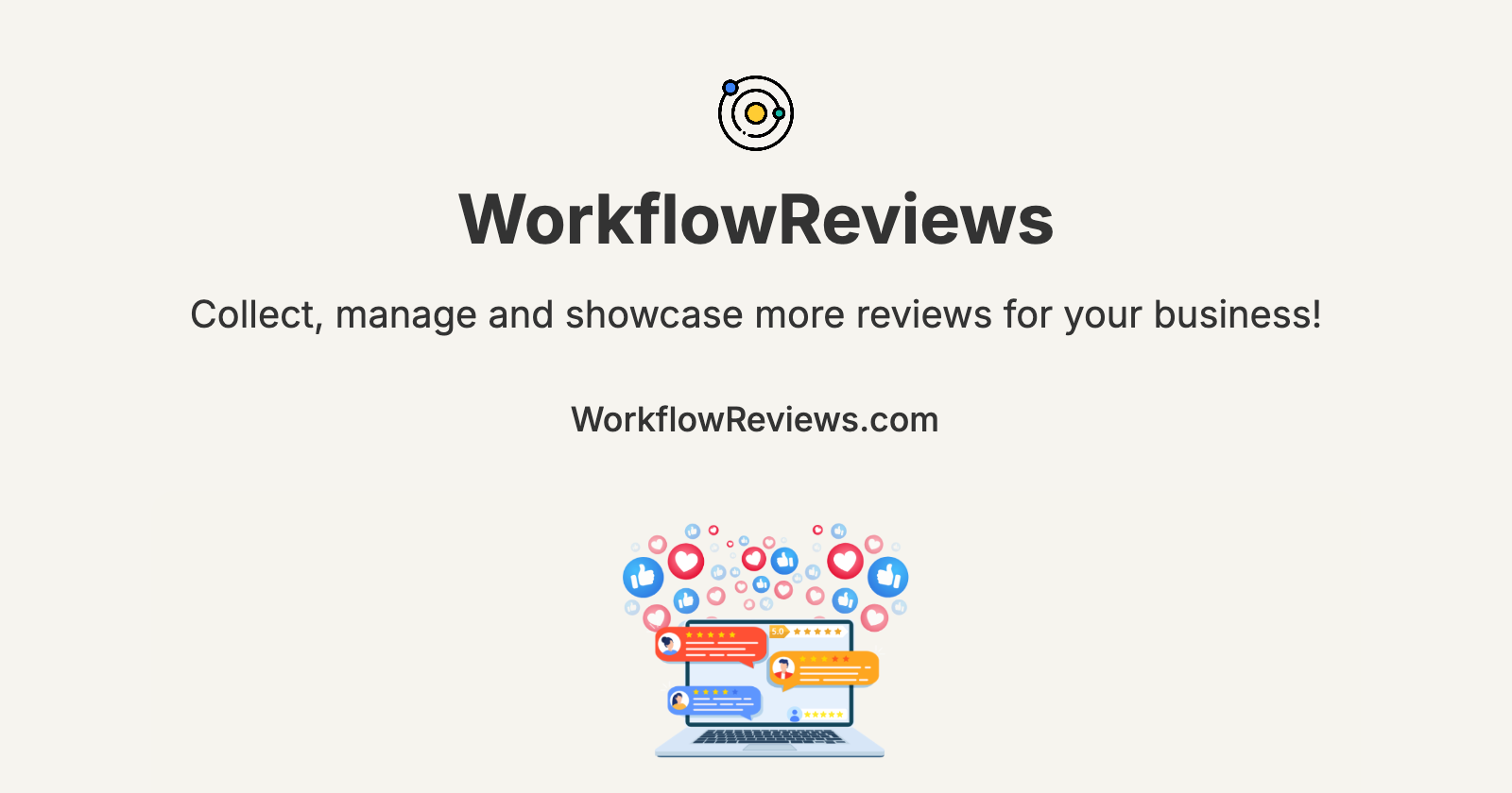 WorkflowReviews | Collect, manage and showcase reviews for your business